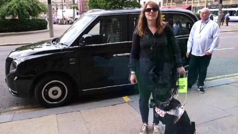 'Refusing my guide dog is not just illegal, it's wrong' - BBC News