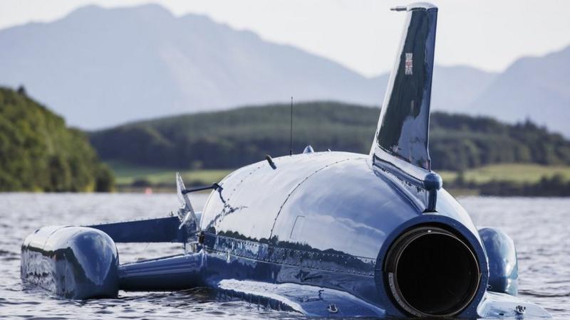 Donald Campbell's Bluebird: The battle back to Coniston - BBC News
