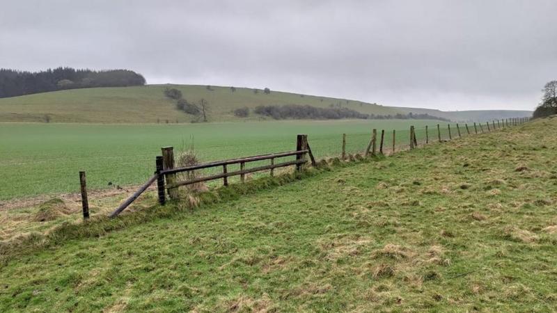 Walkers forced to trespass onto open access countryside - BBC News