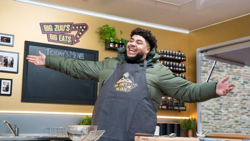 Big Zuu on breaking the mould for cookery shows - BBC News