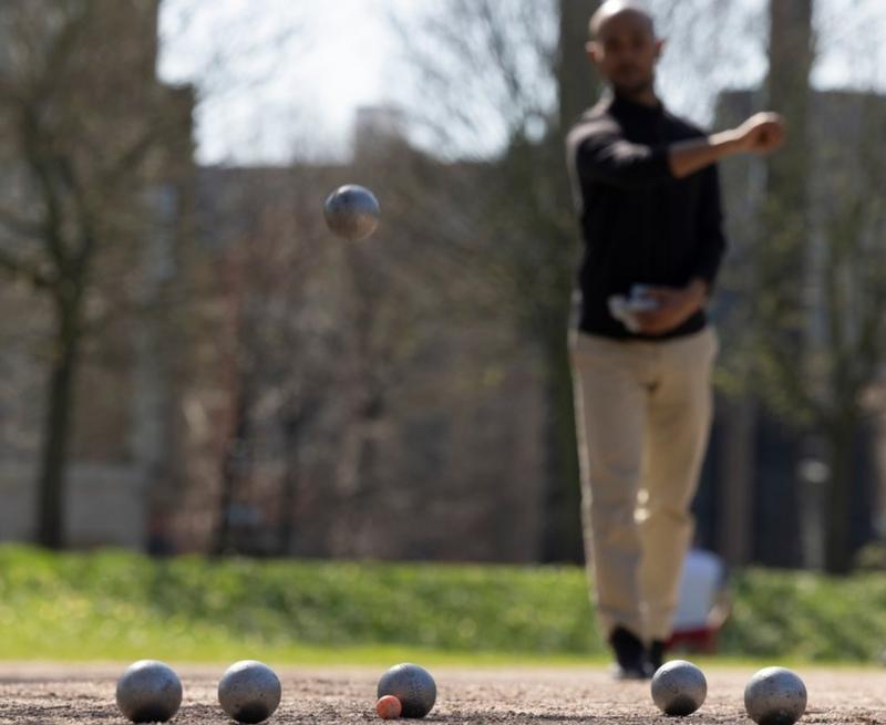 Tickton lands new boules court - BBC News