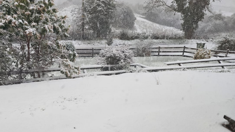 Weather: Snow and ice warning in place across NI - BBC News