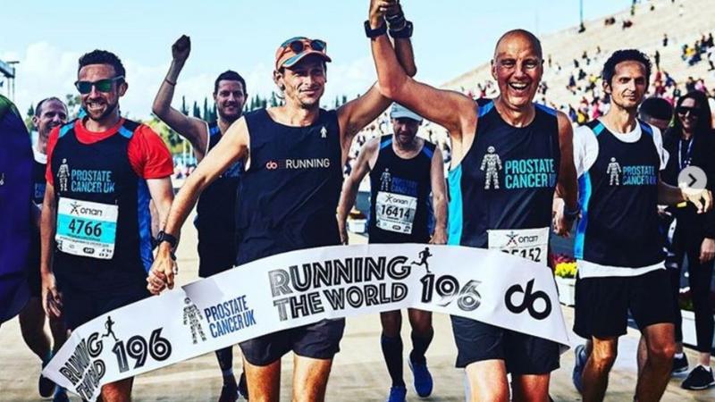 Athlete Nick Butter runs a marathon in every country - BBC News