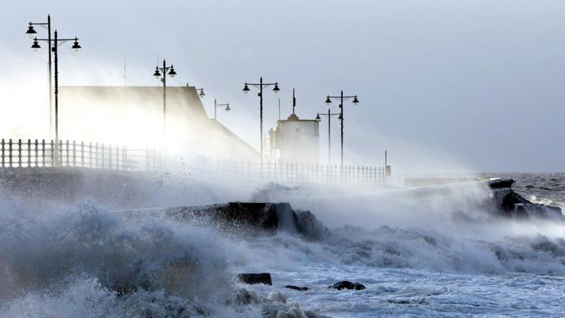 Power restored to homes in Wales after strong winds - BBC News