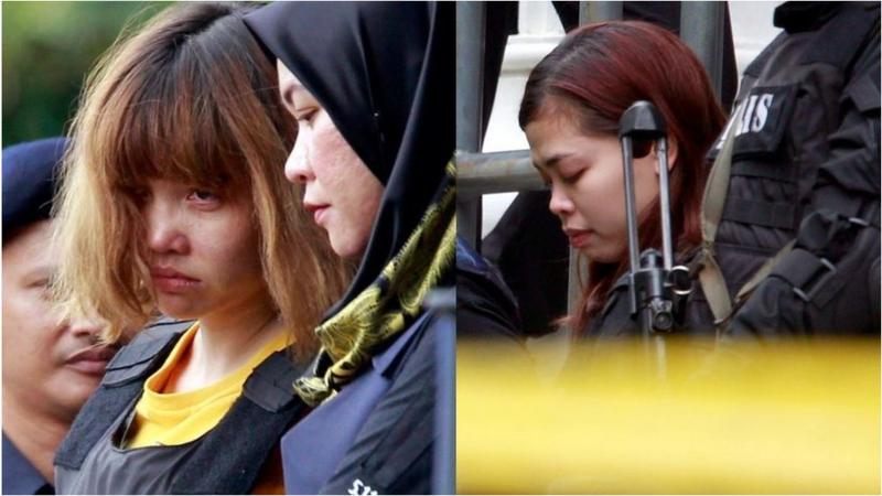 Kim Jong-nam death: Two women charged with murder - BBC News