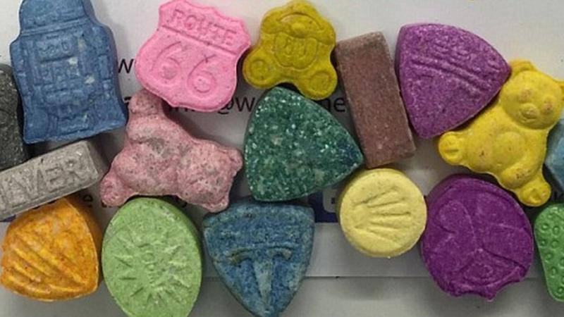 'Extremely potent' ecstasy tablets found in Carmarthenshire - BBC News