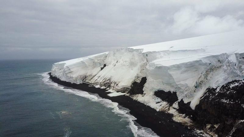 Climate secrets of the world's most remote island - BBC News