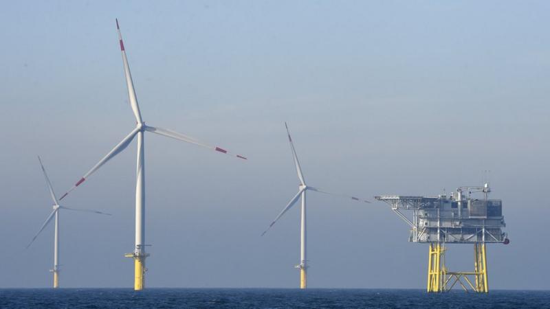 Renewable energy surges to record levels around the world - BBC News