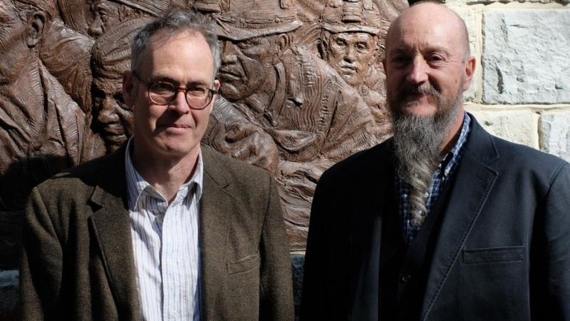 Waterloo Colliery Flood: Monument marks miners rescue - BBC News