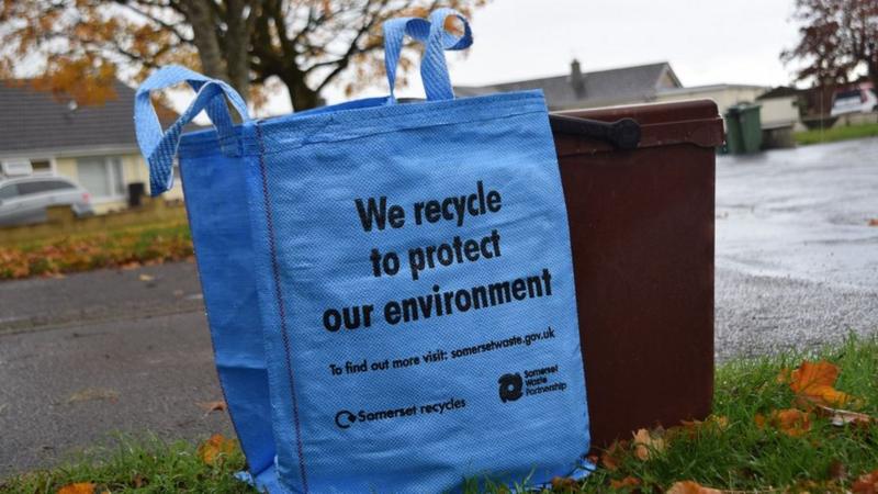 Somerset flexible plastic recycling trial to be extended - BBC News
