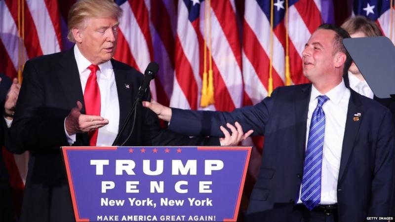 Trump v Obama: How their victory speeches compare - BBC News