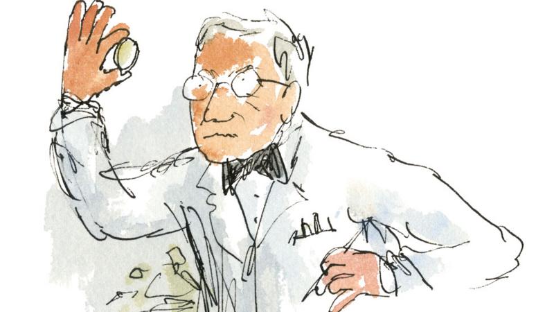Sir Quentin Blake brings science pioneers to life - BBC News