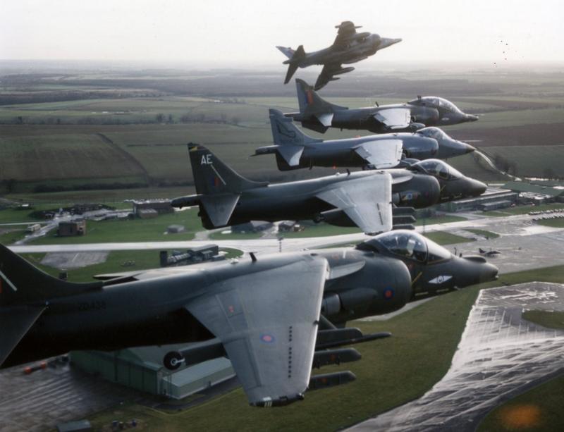 In pictures: 100 years of RAF Wittering - BBC News