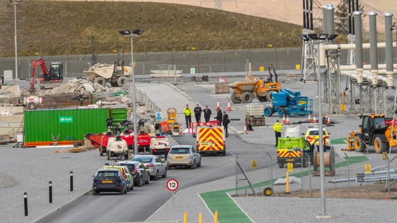 Man dies in Blackhillock substation incident near Keith - BBC News
