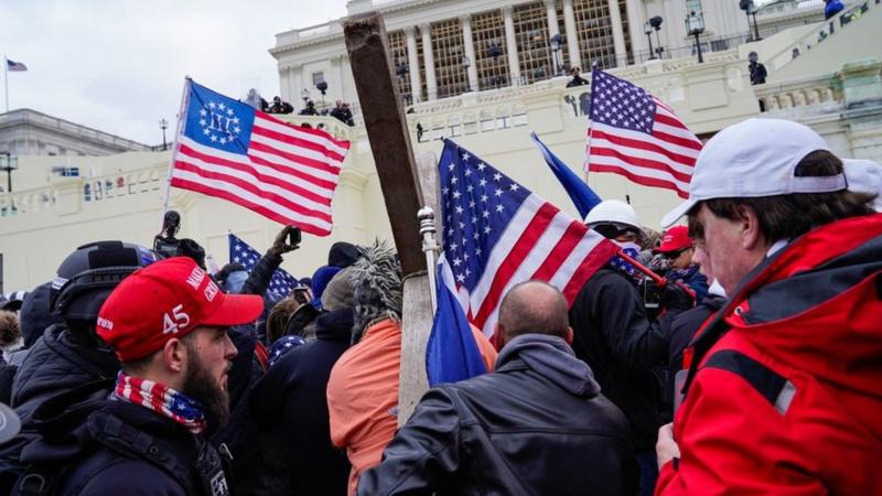 Washington DC riots: What happened? - BBC Newsround