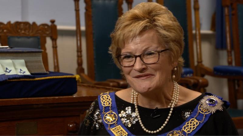 The secret ceremonies and rituals of female Freemasons - BBC News