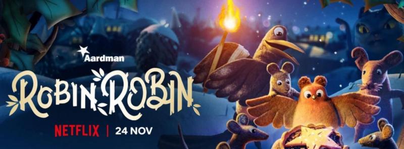 Aardman marks Robin Robin Netflix release with Bristol street art - BBC ...