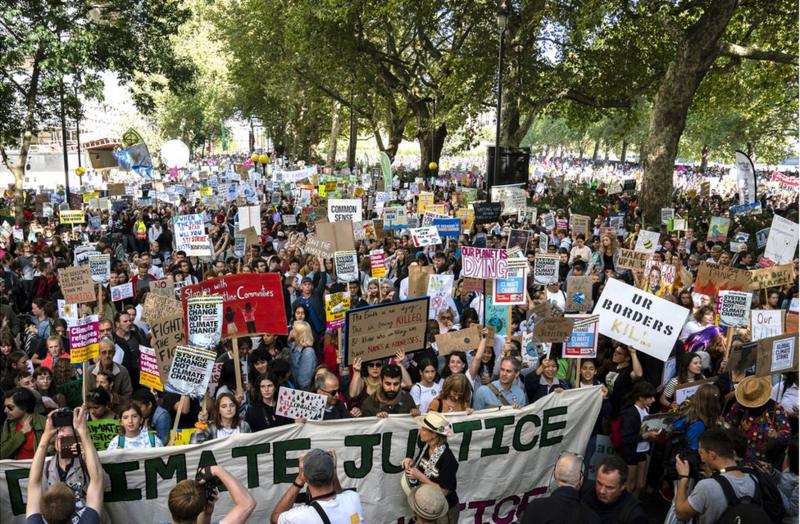 Millions attend global climate strike - BBC News