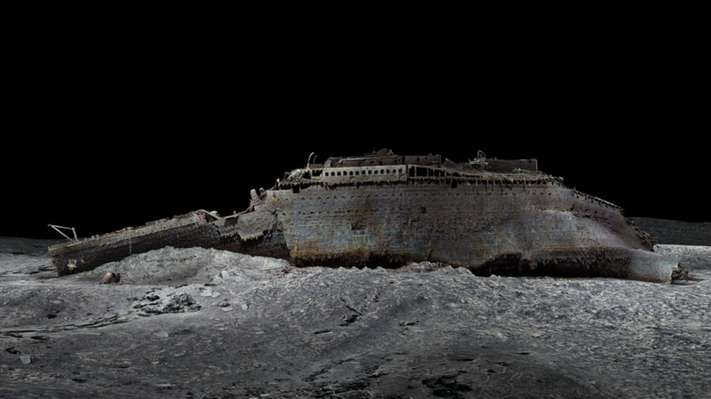 Titanic: First ever full-sized scans reveal wreck as never seen before ...