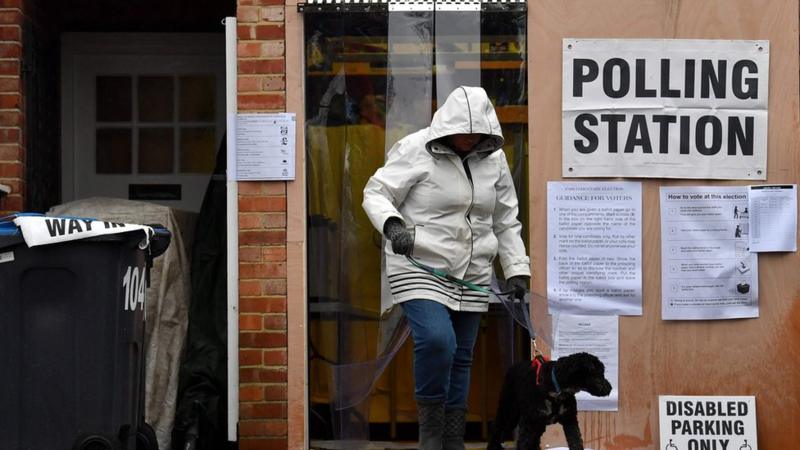 Dogs at polling stations: Pooches at the polls - BBC News