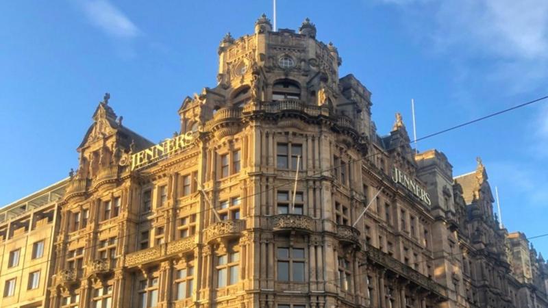 Jenners building restoration in Edinburgh to take four years - BBC News