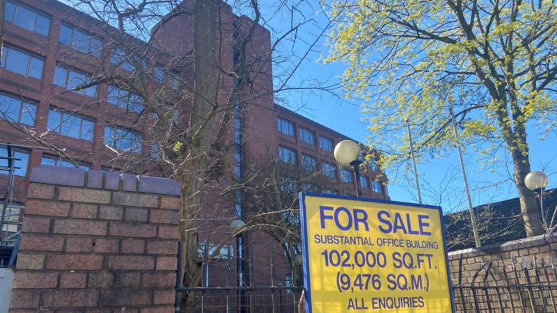 Empty BT building earmarked for Stoke-on-Trent flat development - BBC News