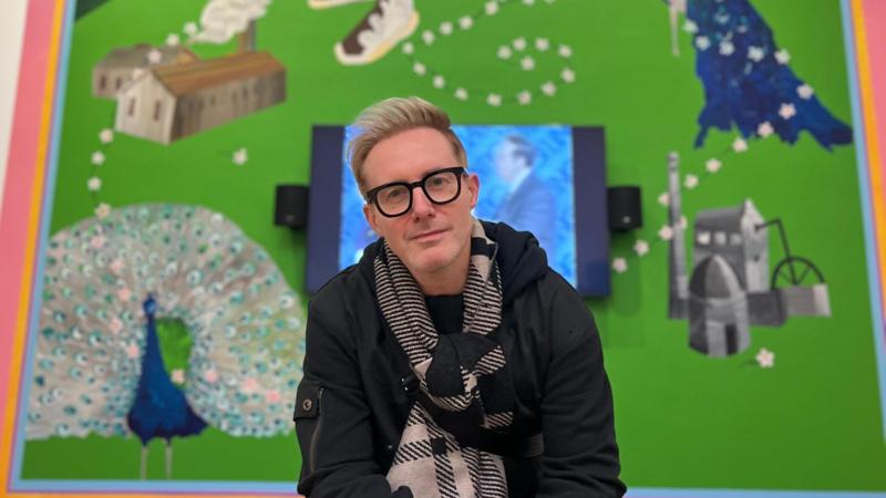 Pop star H from Steps on his love for south Wales valleys roots - BBC News