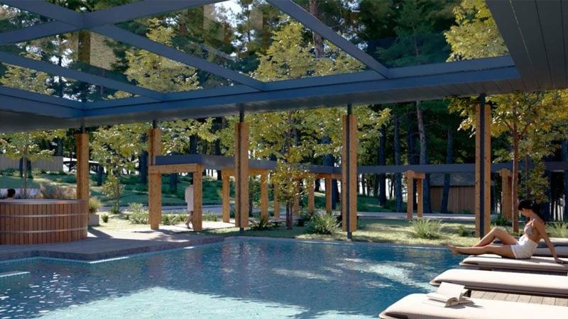 Center Parcs reveals flythrough of Scottish site near Hawick - BBC News