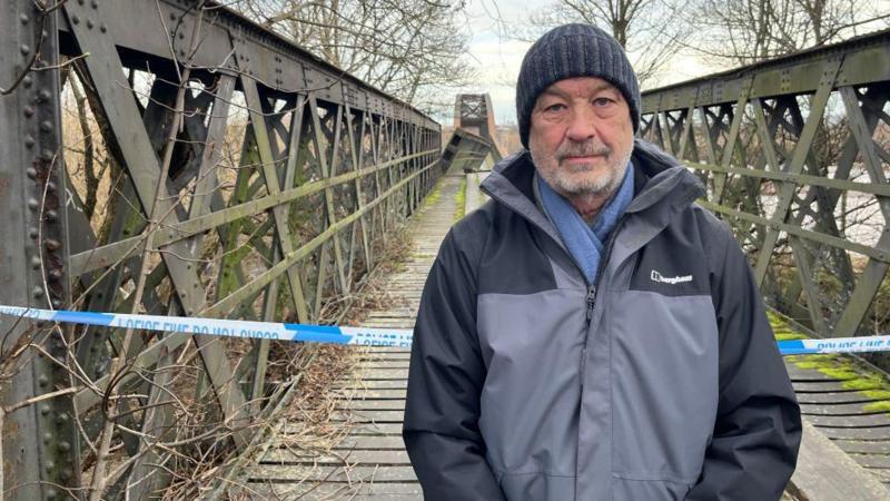 Replacing collapsed bridge 'nigh on impossible' cost for council - BBC News