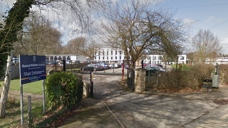 Nottingham: Newly-built school to open on former college site - BBC News