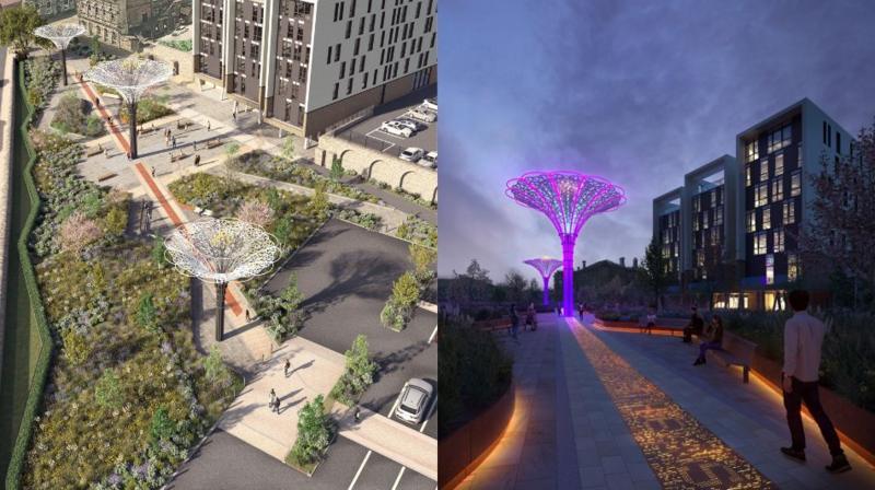 Barnsley Council unveils plans for "striking new landmark" - BBC News