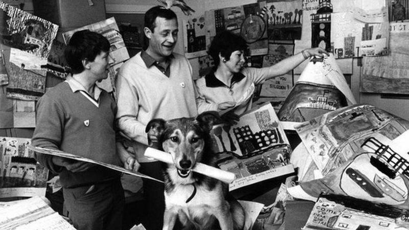 Biddy Baxter: Blue Peter's formidable editor dies aged 92 - BBC News