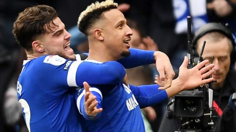 Cardiff City 3-0 Swansea City: Robinson leads Bluebirds to thumping win ...