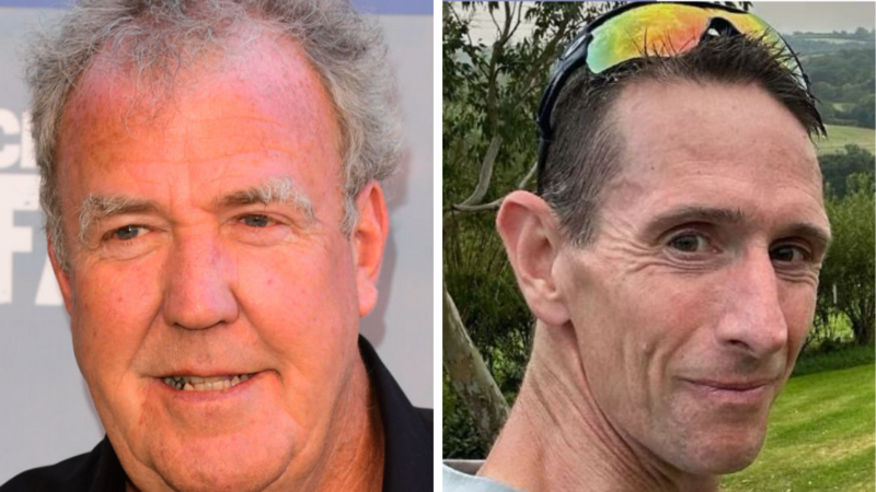 Devon cancer survivor runs 34 miles to thank Jeremy Clarkson - BBC News
