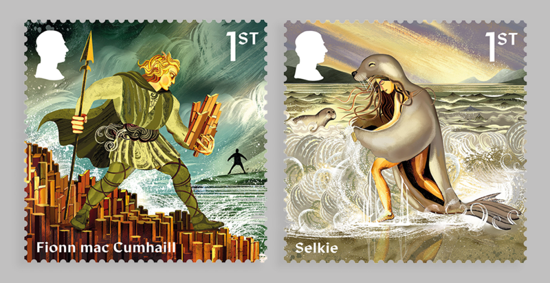 Royal Mail launches mythical creatures stamp collection - BBC News