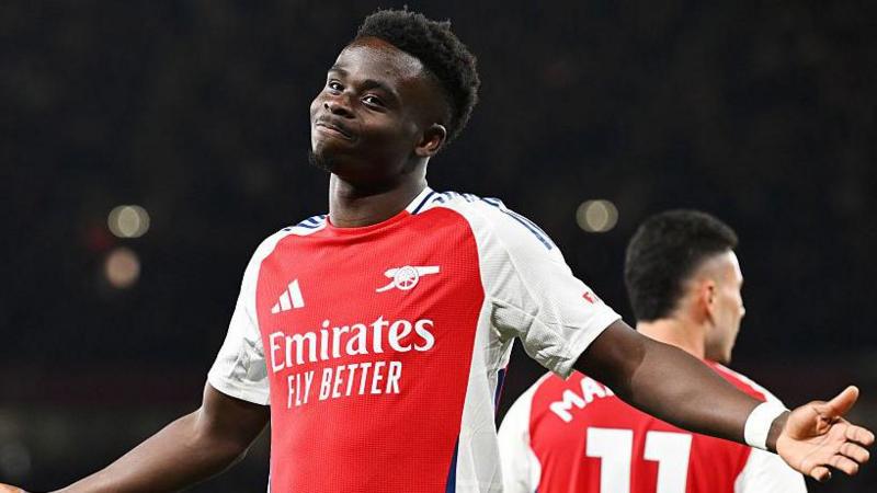Arsenal 2-1 Fulham: Bukayo Saka scores seven minutes into return from ...