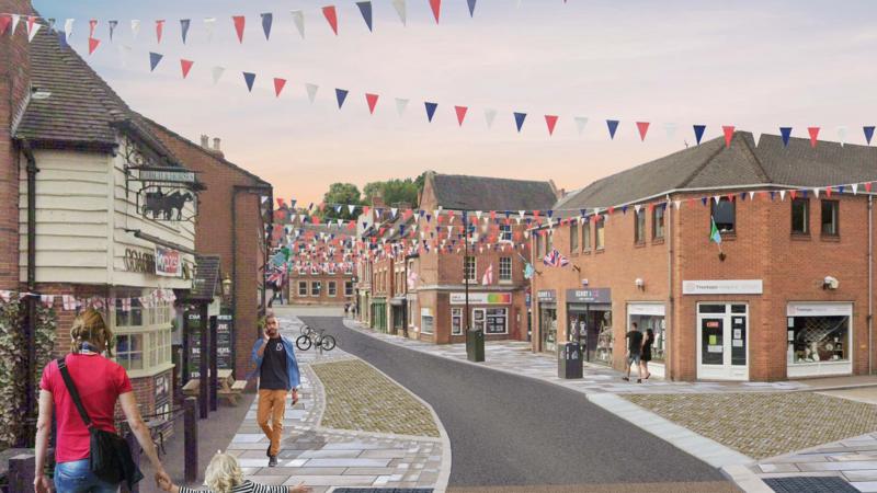 Ashbourne: First phase of town revamp roadworks to begin - BBC News