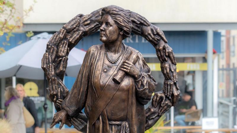 Lego suffragette marks anniversary of Coventry's first female MP - BBC News