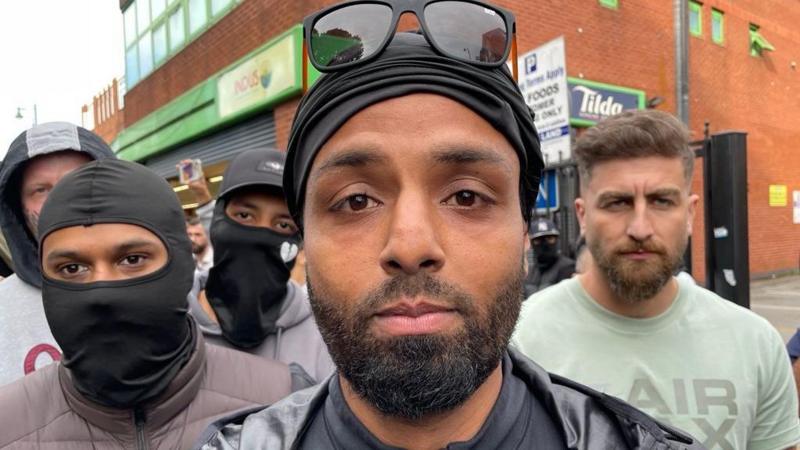 Derby protest sees crowds turn out to promote community - BBC News