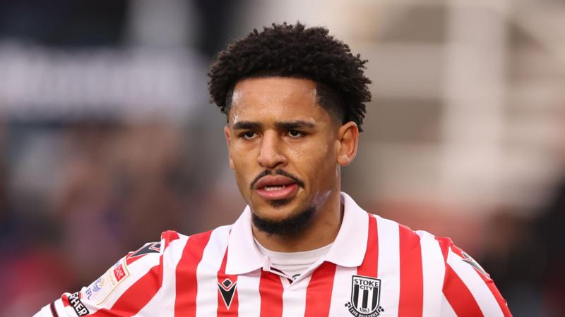 Ryan Mmaee: Stoke forward departs club with immediate effect - BBC Sport