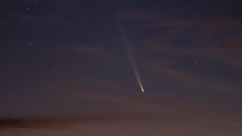 Comet A3 (Tsuchinshan-ATLAS): How can you see it in the UK? - BBC News