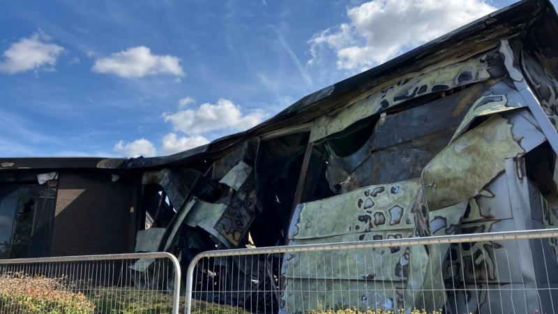 'No-one hurt' during Witham warehouse fire, says firm - BBC News
