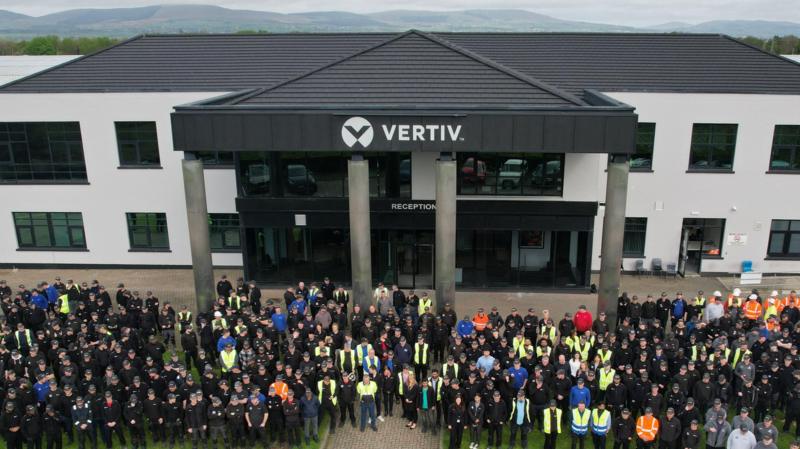 Vertiv: Firm to create hundreds of jobs in Derry and Donegal - BBC News