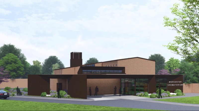 Plan for £5.5m Worcester crematorium upgrade moves forward - BBC News