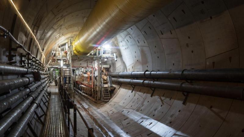 HS2 hits milestone as Bromford Tunnel machine reaches halfway - BBC News