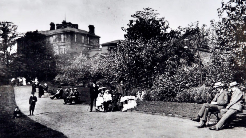 Salford's Buile Hill Mansion reopens after decades of disrepair - BBC News