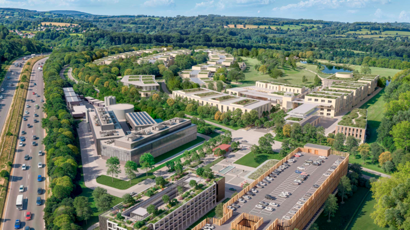 Oxford green belt 'supercomputer' science park plan unveiled - BBC News