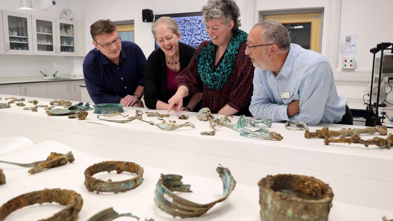Melsonby Hoard: Discovery of more than 800 Iron Age treasures - BBC ...