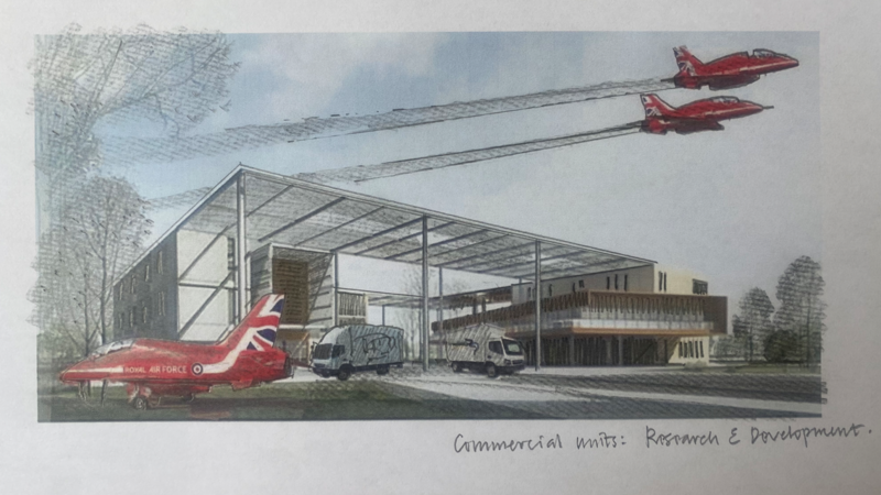 Heritage vision for RAF Scampton unveiled ahead of sale - BBC News