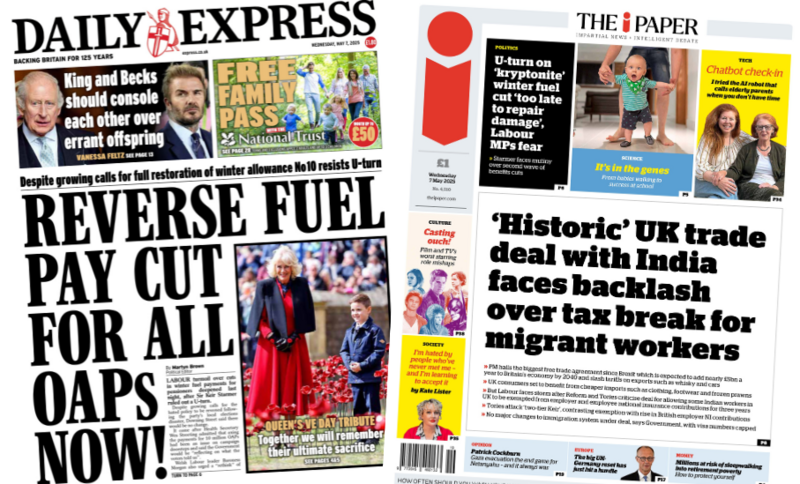 UK newspapers - BBC News